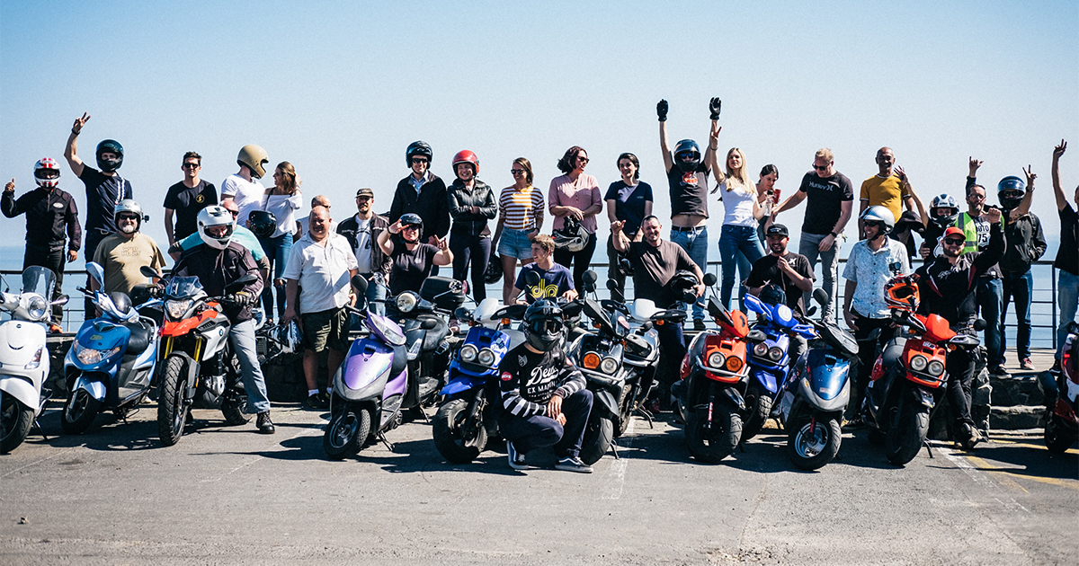 Gone Scootering: Celebrating Scootember with a Scooters-Only Ride - ZA ...