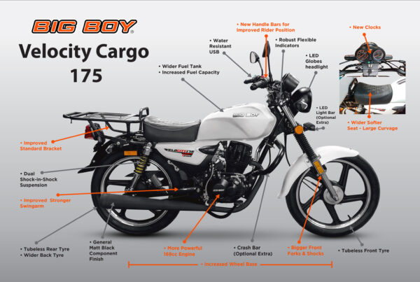 Upgraded: The Big Boy Velocity Cargo 175 - ZA Bikers / ZA Lifestyle